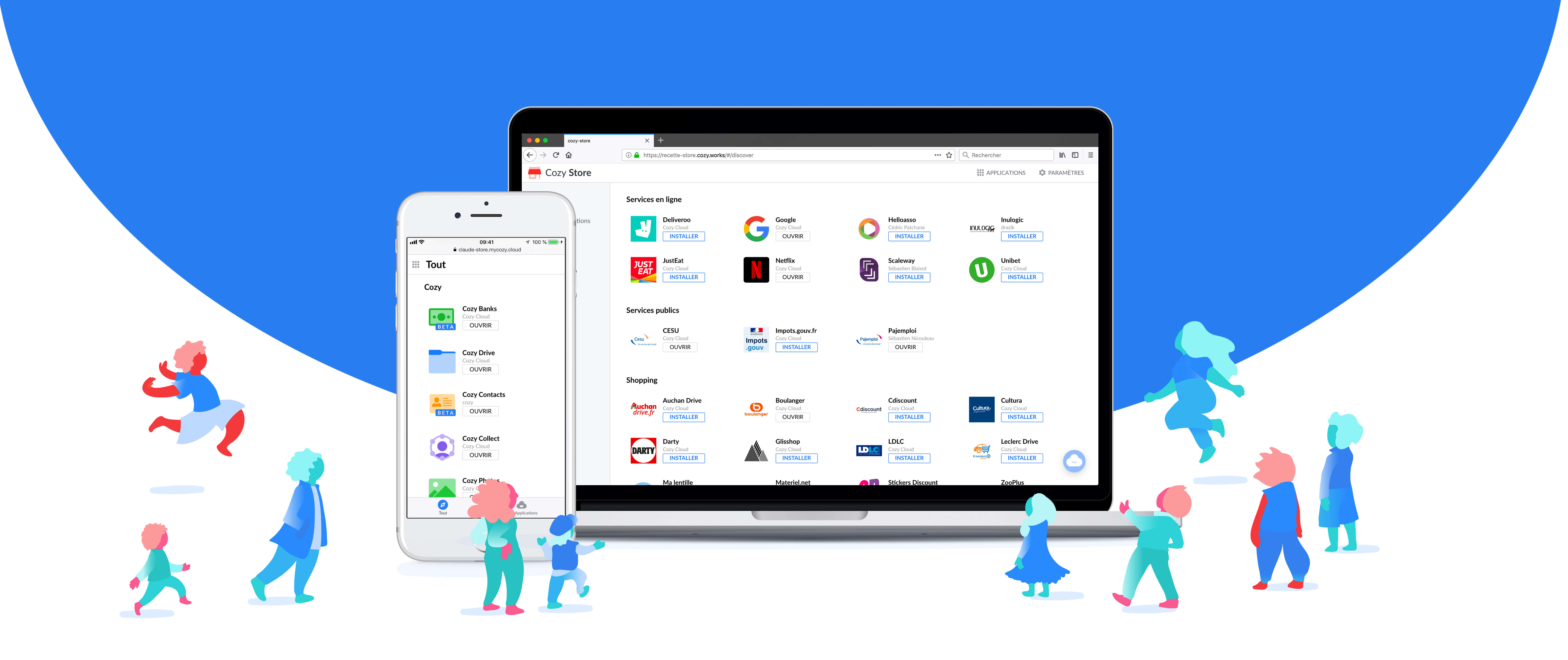 5 mois après son lancement, Cozy lance une marketplace
